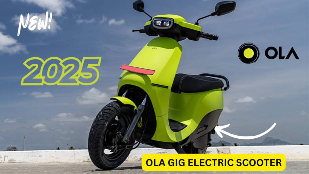 Ola Gig Electric Scooter: The Future Of Business Deliveries In 2025