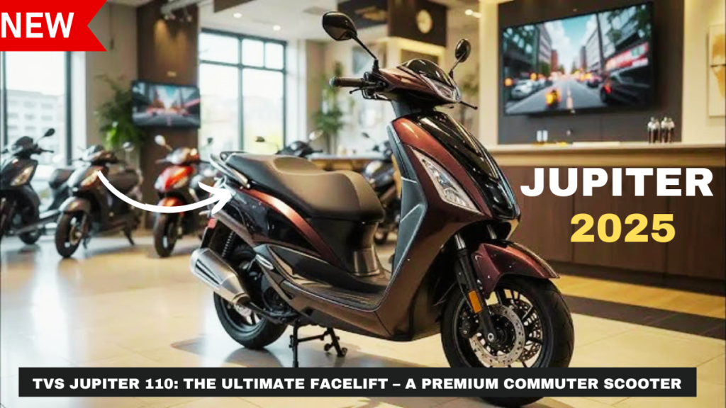 TVS Jupiter 110: The Ultimate Facelift – A Premium Commuter